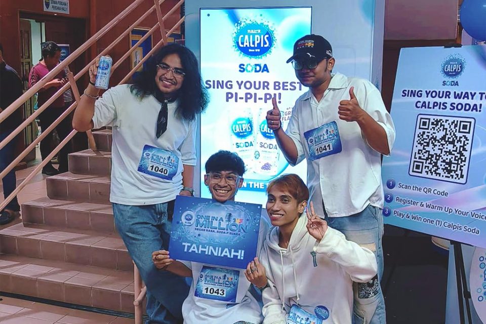 Calpis Singing Vending at OiAM Malaysia